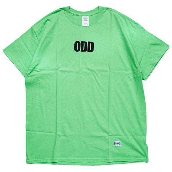 ODDBALL ORIGINAL S/S TEE (オッドボール オリジナル Tシャツ,キッズサイズ) ODD KIDS S/S TEE limeオリジナル第4作目となるTEEフロントにシンプルにODDDBALL の ODDがプリント左の裾...