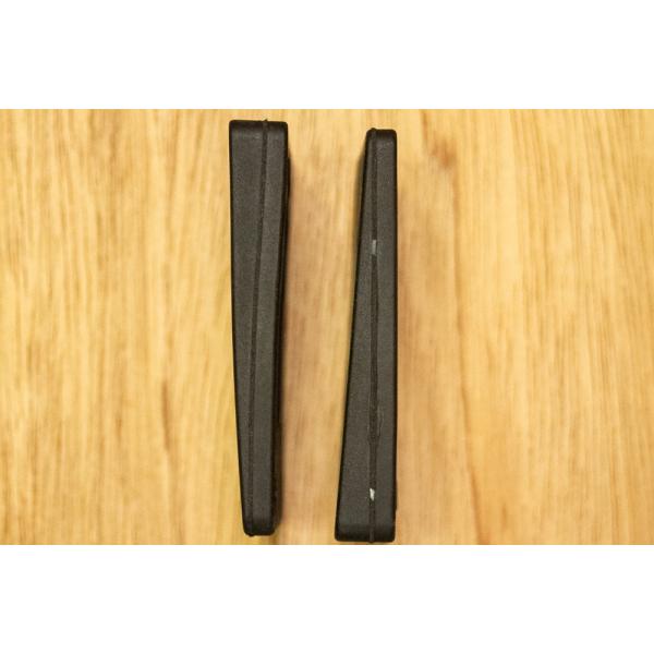 ライザーパッド 6mm-12mm テーパード ラバー1SET2枚入りで素材はゴムになります