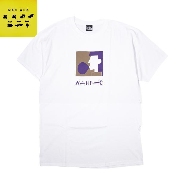 MAN WHO MAN風船ガム TEE (ホワイト) マンフ― TシャツSIZE　M　L　XL　XXL肩幅　約48cm、約51cm、約58cm、約60cm身幅　約52cm、約56cm、約61cm、約63cm着丈　約72cm、約75cm、約7...