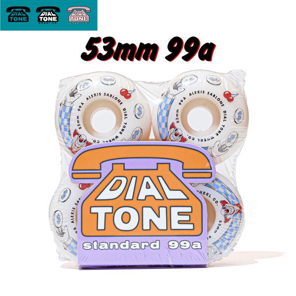 DIAL TONE WHEEL SABLONE WISECRACKER STANDARD 99A 53mm ダイアルトーンウィール※黄ばみがあるのでセールとなりますキャンセル不可となりますのでご理解の上ご注文お願い致します