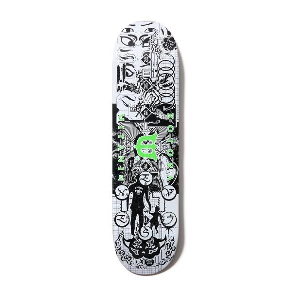 7.8インチ EVISEN SKATEBOARDS KOTORA MITANI NEW CHANNEL MELLOW CONCAVE エビセン スケートボード ゑ スケボー デッキ7.8 x 31.38 WB 14.00
