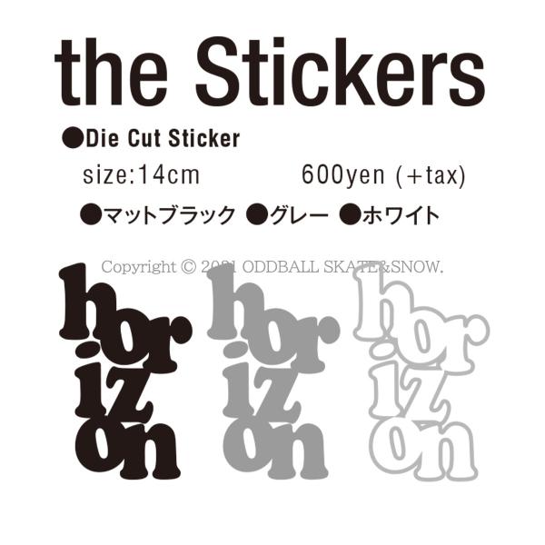 horizon 2022 DIE CUT STICKER ホライゾン ステッカーDIE CUT STICKERSIZE 15cm