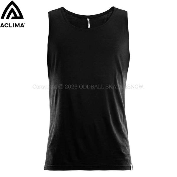 アクリマ ライトウール タンクトップ ベースレイヤー ACLIMA LightWool Singlet Men's Jet BlackMATERIAL：100% MERINO WOOL 17.5μ 150g/m2重量：95gACLIMA ア...