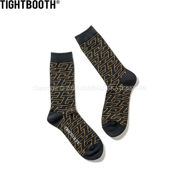 タイトブース TBPR TIGHTBOOTH T JACQUARD SOCKS ウィムジー 靴下 ソックスColor : BlackSize : Fit AllMaterial : Cotton 90%,Polyester 8%,その他 2...