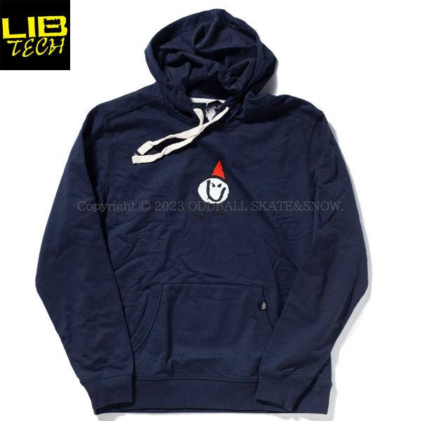 正規品 LIBTECH LIB POLY HOODED Dark Blue XLサイズ リブテック パーカー60% RECYCLED COTTON/40% RECYCLED POLYSIZE　XL肩幅　約53cm身幅　約64cm袖丈　約68...