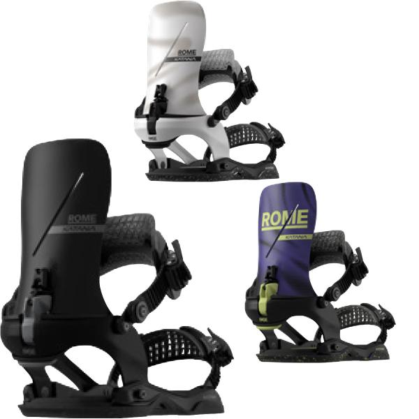 早期予約 26-27 ROME SNOWBOARDS KATANA AW FASE ローム バインディング フェーズあらゆるライダーのニーズに応え、どんなボードにも取り付け可能全地形対応のファストエントリー・バインディングの金字塔