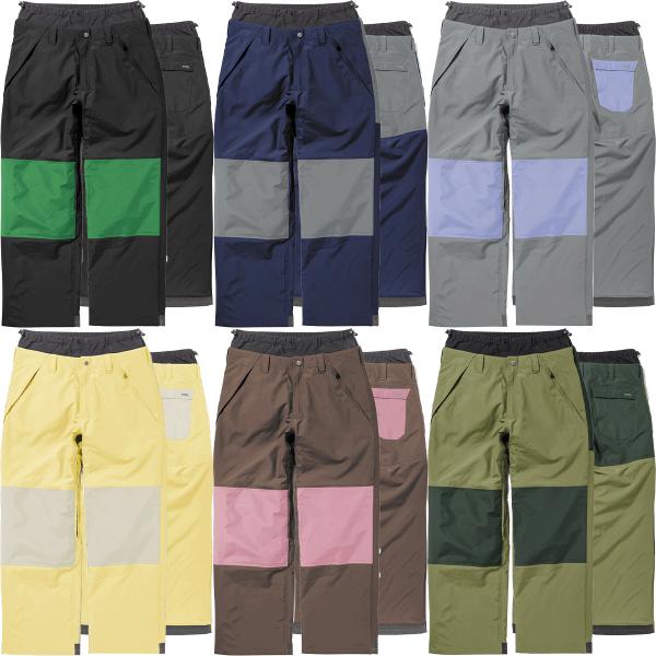 早期予約 26-27 GREEN CLOTHING WORK Vol.2 グリーンクロージング ワークパンツ スノーボード ウェア3レイヤーナイロンサイズ（cm）S M L XL XXLウエスト回り　89.5,  96.0,  101.0,...