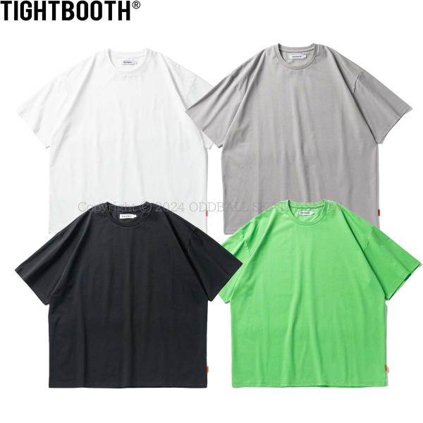 タイトブース ワイドシルエット Tシャツ TBPR TIGHTBOOTH JING T-SHIRTColor : Black,White,Grey,Light GreenSize : M,L,XLMaterial : Cotton 70.3...