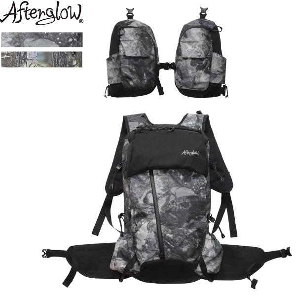 AFTERGLOW STREAM CHASER BACKPACK MHAK CAMO NEW MODEL アフターグロー バッグ ストリームチェイサーバックパックネイティブトラウトフィッシング用にデザインされたバックパック。安全で快適に釣り...