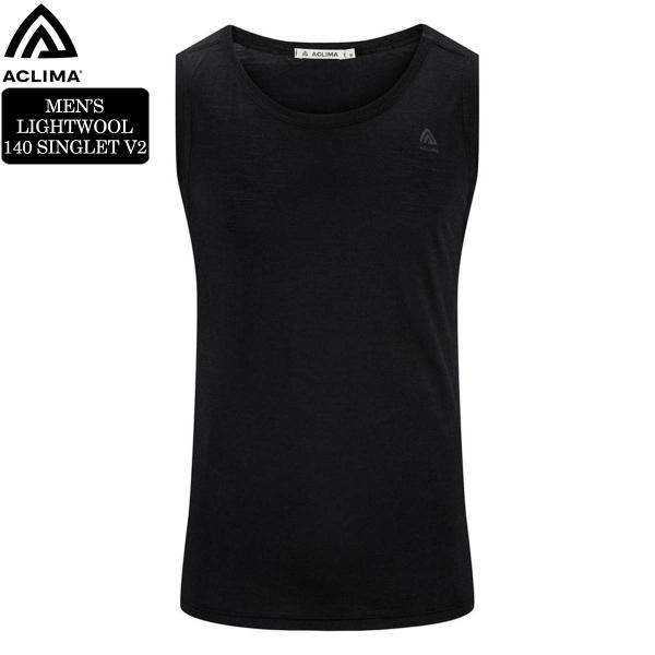 アクリマ ライトウール タンクトップ ベースレイヤー ACLIMA LIGHTWOOL 140 SINGLET V2MATERIAL：100% merino wool 17.5μ 140g/m2重さ：96gLightWool は、暖かい日の...