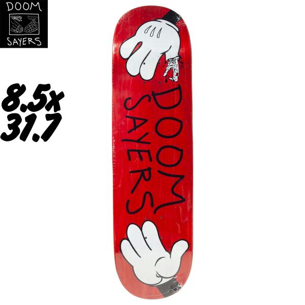 ドゥームセイヤーズ スケボー デッキ DOOM SAYERS TOON DOOM 8.5全長　約80.5cmホイールベース　約36.0cmウエスト幅　約21.7cmノーズ長　約17.5cmテール長　約17.0cm