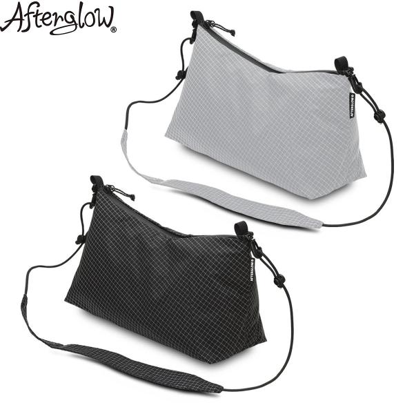 AFTERGLOW COL POUCH LARGE アフターグロー バッグ コルポーチ 大・サイズ / 長さ約32cm×幅約13cm×高さ約18cm・重量 / ポーチのみ約85g、ストラップ込み約103g・素材 / ナイロン（超高分子ポリエ...