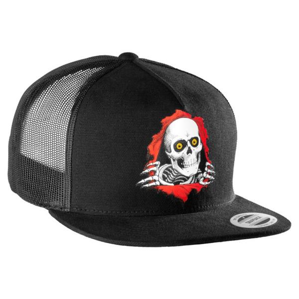 パウエル・ペラルタ キャップ POWELL PERALTA RIPPER TRUCKER MESH CAP商品詳細ブランド：POWELL PERALTA(パウエル ペラルタ)モデル：RIPPER TRUCKER MESH CAPカラー：ブラ...