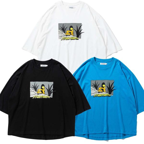 タイトブース 七分袖 TBPR TIGHTBOOTH BIG YELLOW 3/4 SLEEVE T-SHIRTColor : Black,Light Blue,WhiteSize : M,L,XLMaterial : Cotton 100...