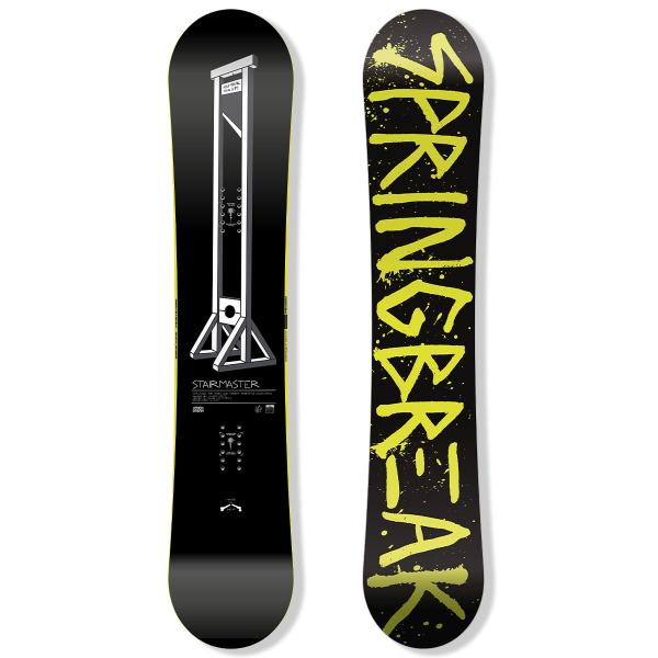 早期予約 26-27 SPRING BREAK STAIRMASTER WIDE スプリングブレイク スノーボード革新的なパーク＆リゾートボードをお探しのSPRING BREAKファンに。PARK V1キャンバー構成は、サイドカットの先端か...