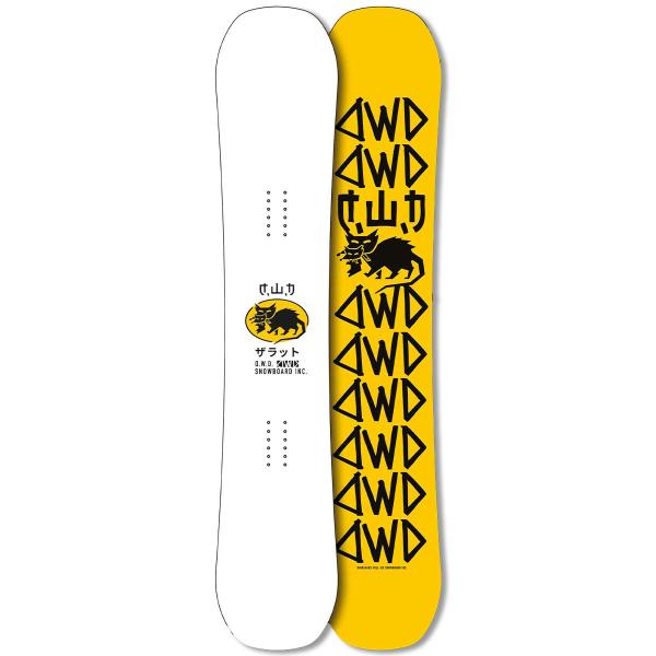 早期予約 26-27 DWD DINOSAURS WILL DIE RAT ダイナソーウィルダイ スノーボード フリーライド パークチームモデル（メンズ）。フリースタイル＆ジブボード。シンタードベース。Crossbreed CAMBER（セ...