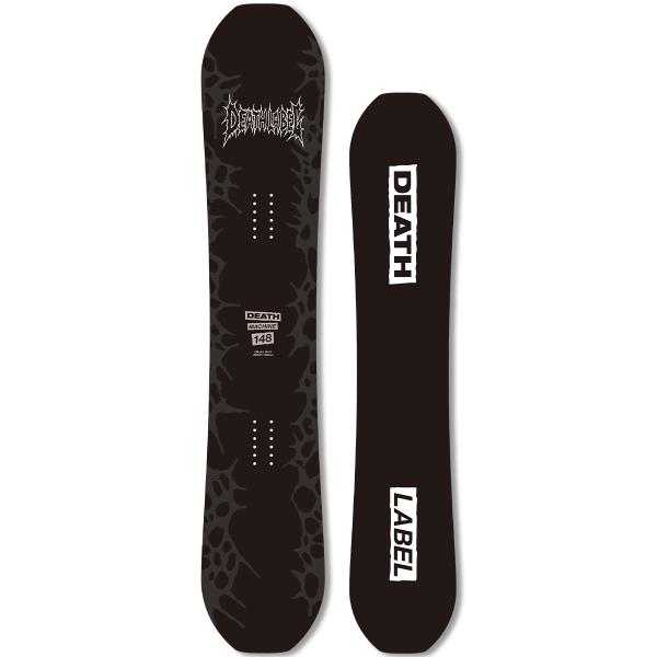 早期予約 26-27 DEATH LABEL DEATH MACHINE デスレーベル スノーボード超軽量フリースタイルSTEALTH CARBONの採用により、異次元の軽さと優れた回転性能を実現。高い操作性がライダーの動きに瞬時に応え、ト...