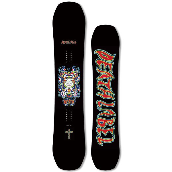 早期予約 26-27 DEATH LABEL DEATH SERIES LTD2 x DAYZE デスレーベル スノーボードFREESTYLEミディアムフレックスに高反発性能を融合した、フリースタイル向けハイパフォーマンスボード。3D BO...