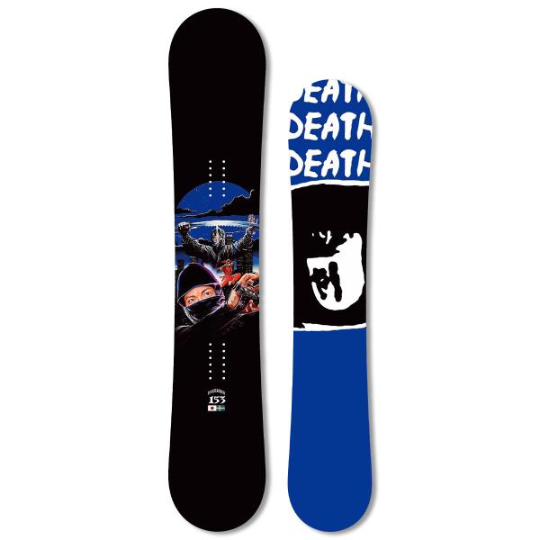 早期予約 26-27 DEATH LABEL BONELESS Designed by PJ GUSTAFSSON  デスレーベル スノーボードコントロール性抜群バランスの取れたWキャンバー形状と最適化されたフレックスバランスにより、軽快な...