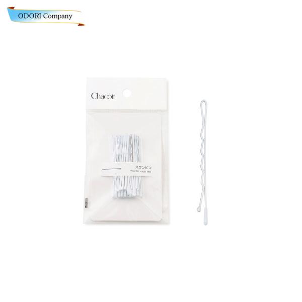 【品質表示】●商品名：スワンピン●商品番号：ch-0938●品質：ハガネ●サイズ：約55ｍｍ×16本入■白鳥頭羽に使用するホワイトピン白鳥頭羽に適する白さで、舞台のライトに当たられても反射しにくい設計です。16本入りで、33〜4 人分の頭羽...