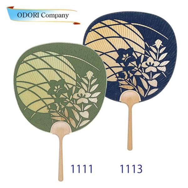 【品質表示】●商品名：大型 京うちわ●商品番号：s-1111-1113●サイズ：28cm×42cm●トガ柄