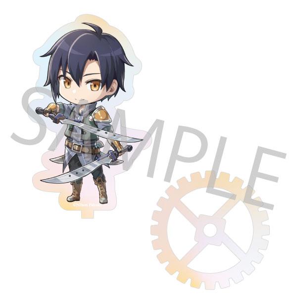 【商品について】オーロラアクリルを使用したアクリルスタンドです。背景が明るい所ではアクリル板が青やピンク、紫などに暗い所ではオレンジや黄色に見えたりと角度やまわりの環境によりアクリルの色が玉虫色に変化します。本体素材：アクリル サイズ（単位...