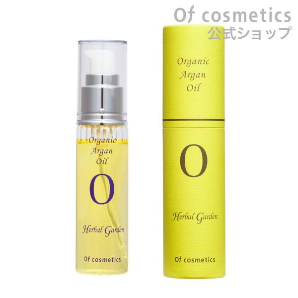 Ecocert認証を受けたオーガニックアルガンオイルを使用。アルガンオイル特有のニオイをカットすることで実現できた、華やかで上品な精油の香りをお楽しみください。＜Of cosmetics／オブ・コスメティックス＞