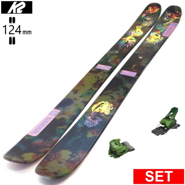 ディープなパウダーでも群を抜いた浮力を発揮する124mmのセンター幅ながら、軽さとミディアムフレックスで操作は軽快に!!パウダーをより軽快に楽しみたい方におすすめのファットスキーです。