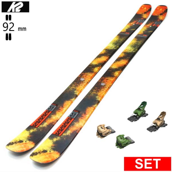 軽量＆ソフトフレックスで遊びやすい!!低速でもフリースキーの動きが楽しみやすいのでトリックやパークに挑戦したい方はもちろん、これからスキーを始める方にもおすすめです。ターンのしやすさと汎用性のバランスがよい92mmのウェスト幅はエッジングの...