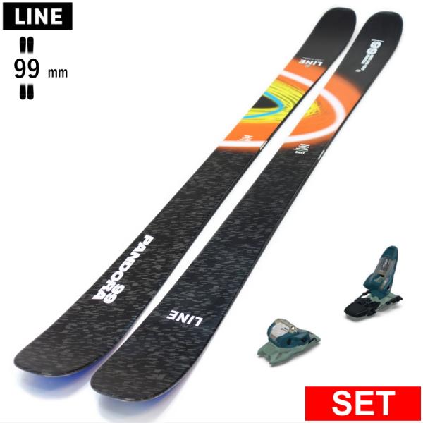 ディレクショナルシェイプの快適なターン性能とツインチップの軽快な操作性を併せ持ったオールマウンテンカービングスキー＜BR>パンドラ99はよりツインチップに近いシェイプで操作は軽快に、ディレクショナル系スキーの様なターンのスムーズさと浮...