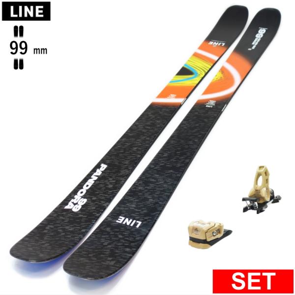 ディレクショナルシェイプの快適なターン性能とツインチップの軽快な操作性を併せ持ったオールマウンテンカービングスキー＜BR>パンドラ99はよりツインチップに近いシェイプで操作は軽快に、ディレクショナル系スキーの様なターンのスムーズさと浮...