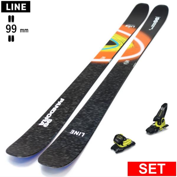 ディレクショナルシェイプの快適なターン性能とツインチップの軽快な操作性を併せ持ったオールマウンテンカービングスキー＜BR>パンドラ99はよりツインチップに近いシェイプで操作は軽快に、ディレクショナル系スキーの様なターンのスムーズさと浮...