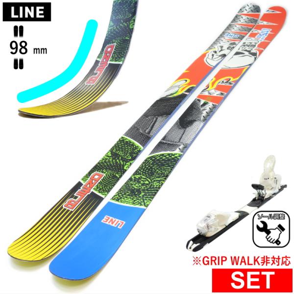 超ソフトなノーズとテールで遊べるツインチップスキーパウダーやシャバ雪の中でも浮力があり、整地でもキレのあるターンを可能にする98mmのウェスト幅でオールコンディションに対応できるツインチップスキー。特徴的なノーズとテールのフレックスによって...