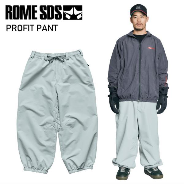 ミニマルデザインのリラックスシルエットパンツ。