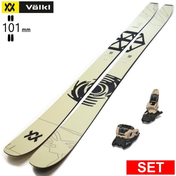 整地からパウダーまで最も幅広いコンディションに対応可能な101のセンター幅とテールのテーパーシェイプが特徴のオールマウンテンカービングスキー。ハリのあるフレックスでスピードに対しても対応幅が広く、テーパーシェイプによってターン中は程よいグリ...