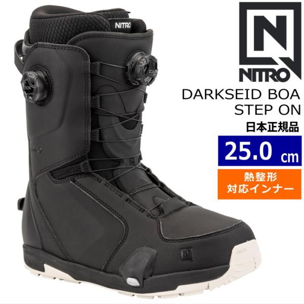 【最高級の完璧なるブーツ。さあ、ストレスフリーでどこでも行こう！！】最大限の快適性と利便性を求めるライダー向け最高級のレスポンスとパフォーマンスを提供する Darkseid BOA ステップ オン。NITROの最高級フィットテクノロジーで、...