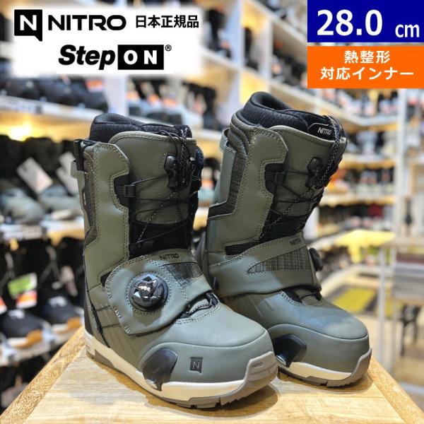 【快適さとフィット感のあるステップオンブーツ】NITROのTLSスピードレースシステムとBOAアンクルストラップにより、足首のホールドとサポート力があります。タングには取り外しが可能なタンパネルを採用することで、フレックスの調整が出来ます。...