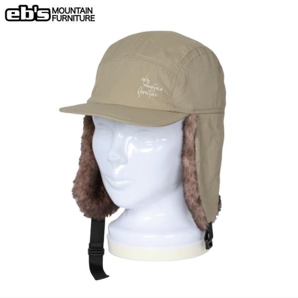 幅広いスタイルで楽しめるファーがアクセントの撥水耳付きキャップ