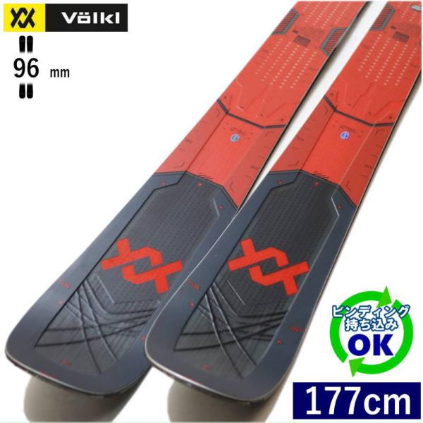 整地〜パウダーまで幅広いコンディションに対応する96mmのセンター幅とメタルによるスムーズな乗り心地のVOLKL定番のオールマウンテンカービングスキー。４つのサイドカットを組み合わせた４Dラディウスはマイルドなターンの導入から足元のしっかり...