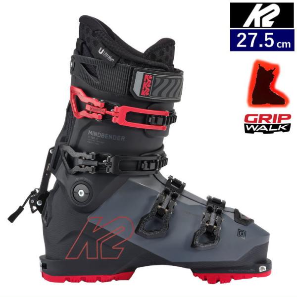 【ハイクモード・テックインサート搭載のオールラウンドモデル】・オールラウンドに対応するミディアムフレックス・滑りにくく歩きやすいGRIPWALKソール・ウォークモード付・テックインサート付・アウターとインナーの両方が熱成型可能ハイクモードや...