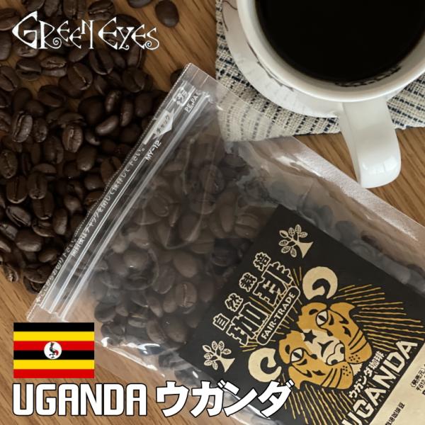 コーヒー農園は自然の栄養だけで育っています。クセのないサッパリした味わいのコーヒーです。売り上げの一部はエイズや内戦で親を失った子供の支援や学校に送られています珈琲 珈琲豆 深煎り グリーンアイズ GREEN EYES フェアートレード 海...
