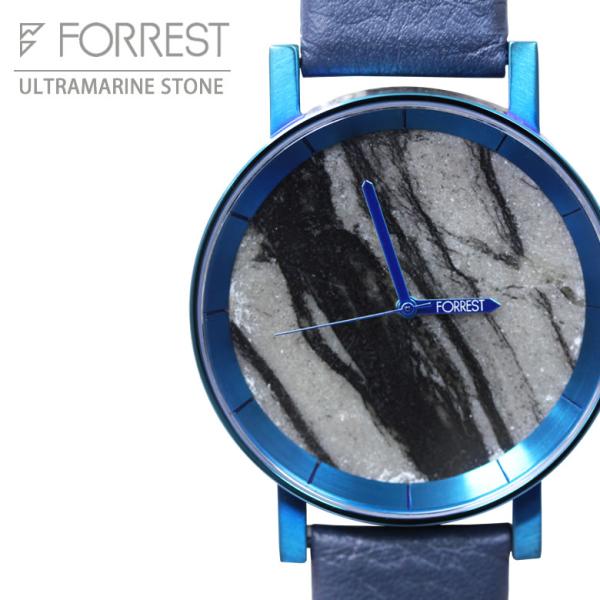 自然と一体化するミニマルウォッチ「FORREST」ULTRAMARINE STONE/ウルトラマリーン・ストーン/腕時計/メンズ/レディース/ビジネス/ブランド/ナチュラル素材/タイ/商品名：森の腕時計 ULTRAMARINE STONE/...