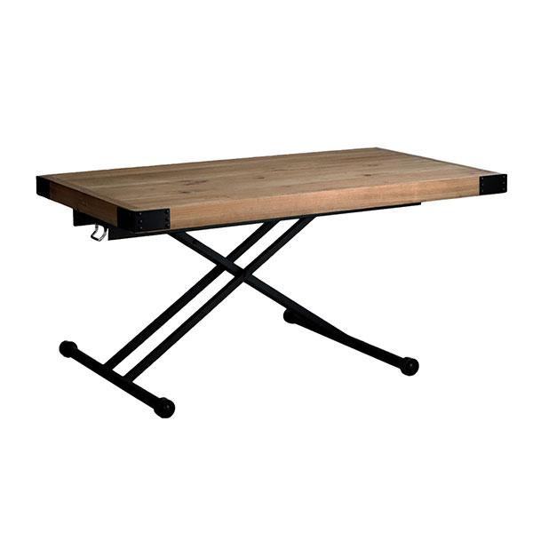 通販 Yahoo 4954324105476 J02880 東馬 UP 330 プーリー リフティングテーブル 140WIDE W1400×D800×H770mm 54676760 昇降テーブル ガス圧式 無段階昇降 テーブル パイン古材 ...