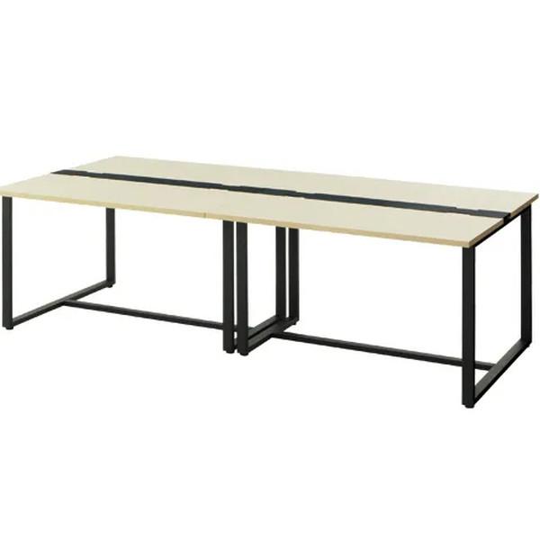 【商品概要】ナチュラルなオーク天板がオフィスに温かみを与え、整然としたスタイリッシュなワークスペースを構築します。【特徴】フレキシブルなワークスタイル： 境界のない広い天板により、フリーアドレス席としてはもちろん、大型の会議テーブルや共同作...