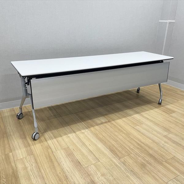 ■取り扱い番号TF-879825B■仕様メーカー : オカムラ製品名 : フラップ式会議テーブル インターアクトNT 幕板付 81B4JF MH47色素材 : ホワイト外寸 : 幅2100mm 奥行き600mm 高さ720mm ランク : ...