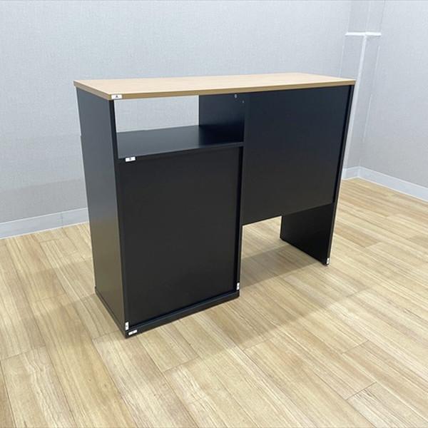 ■取り扱い番号UH-879566B■仕様製品名 : ハイカウンター アスプルンド カフェキャビネット 片面タイプ色素材 : ブラック外寸 : 幅1200mm 奥行き400mm 高さ1000mm ランク : Bランク■特徴棚板1枚 ピッチ:3...