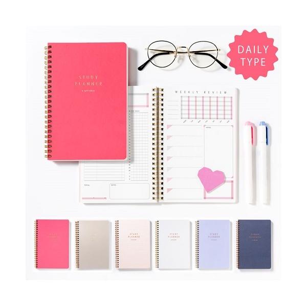 ■サイズ：縦200mm×横140mm■ページ数：192ページ■掲載内容・YEAR LIST・3MONTH GOAL・TIME TABLE・MONTHLY PLAN・WEEKLY PLAN・STUDY PLAN・WEEKLY REVIEW・F...