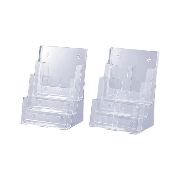 ■規格：A4■タテ3段またはA4　3つ折　2列3段兼用■下から1段目内寸法サイズ：幅230×奥行40mm■化粧箱入り■エアキャップ包装■仕切板をセットすれば、A4■3つ折にも対応