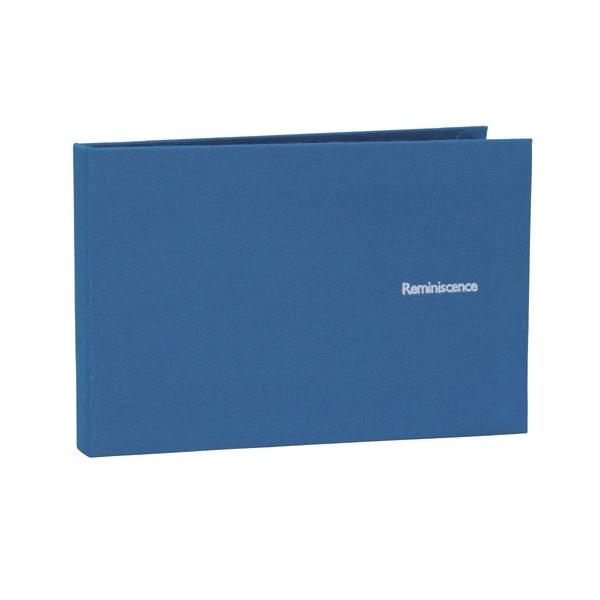 ■サイズ：縦105×横157×背幅15mm■カラー：ブルー■表紙材質：布