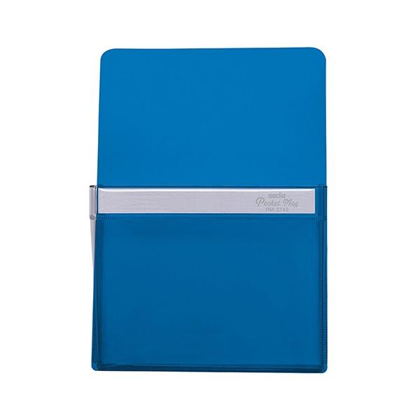 ■ブルー■規格：A6サイズ■本体サイズ：高さ165×幅120×奥行25mm■パッケージサイズ：高さ200×幅155×奥行28mm■ポケット内寸サイズ：縦88×横110mm■カラー：ブルー■耐荷重：約0.3kg■本体材質：マグネットシート0....